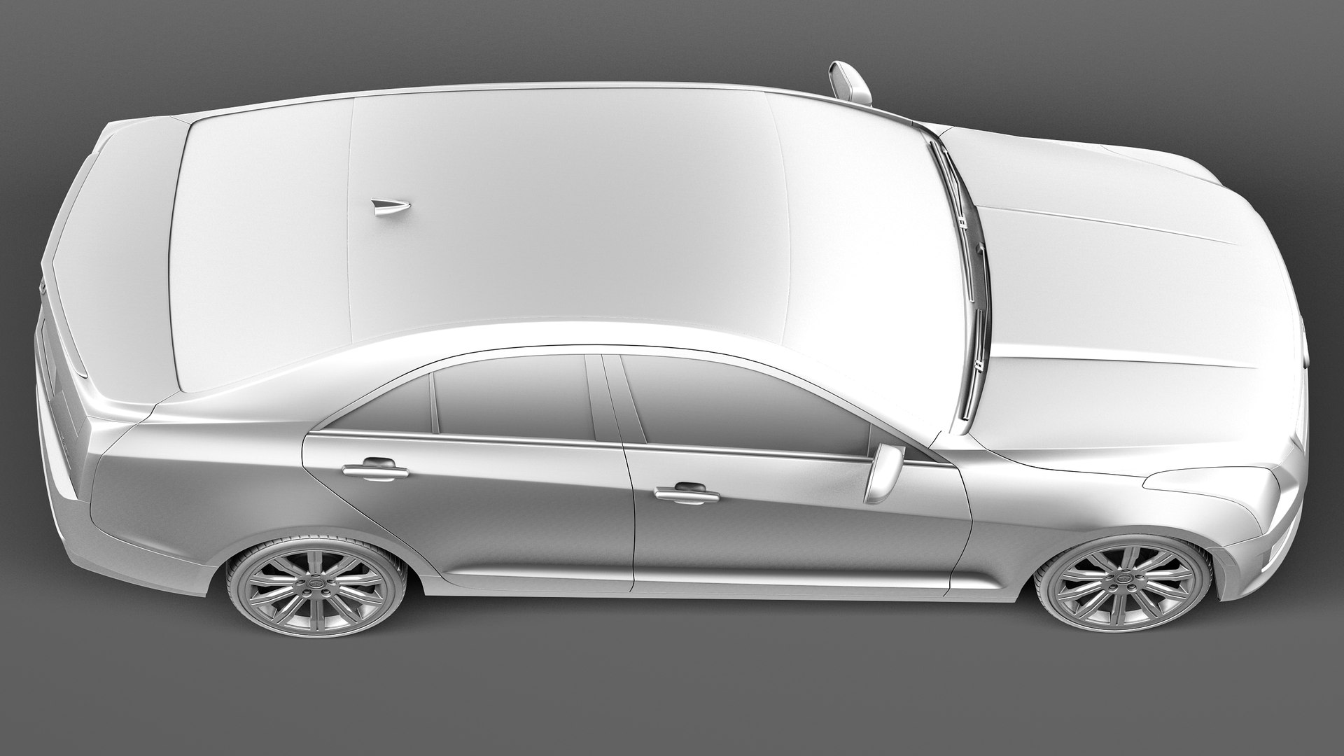 3d Cadillac Ats 2013 Luxury