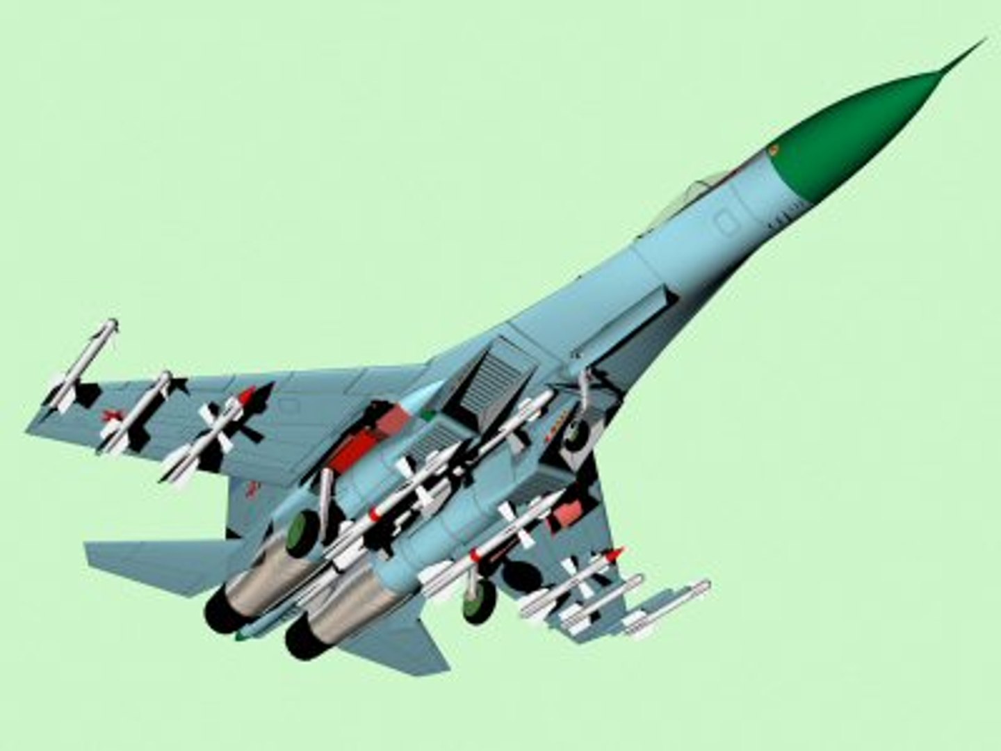 3d Su 27 Su27