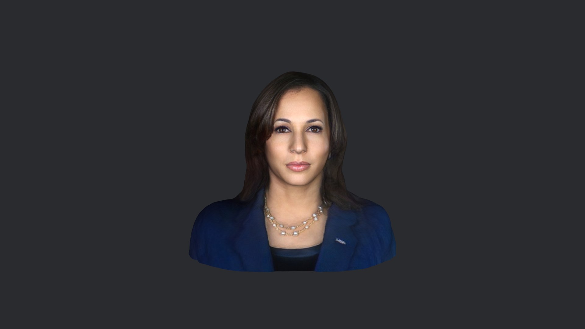 3D Kamala Harris- Realistic Bust Head Ready 3d Model Model - TurboSquid ...