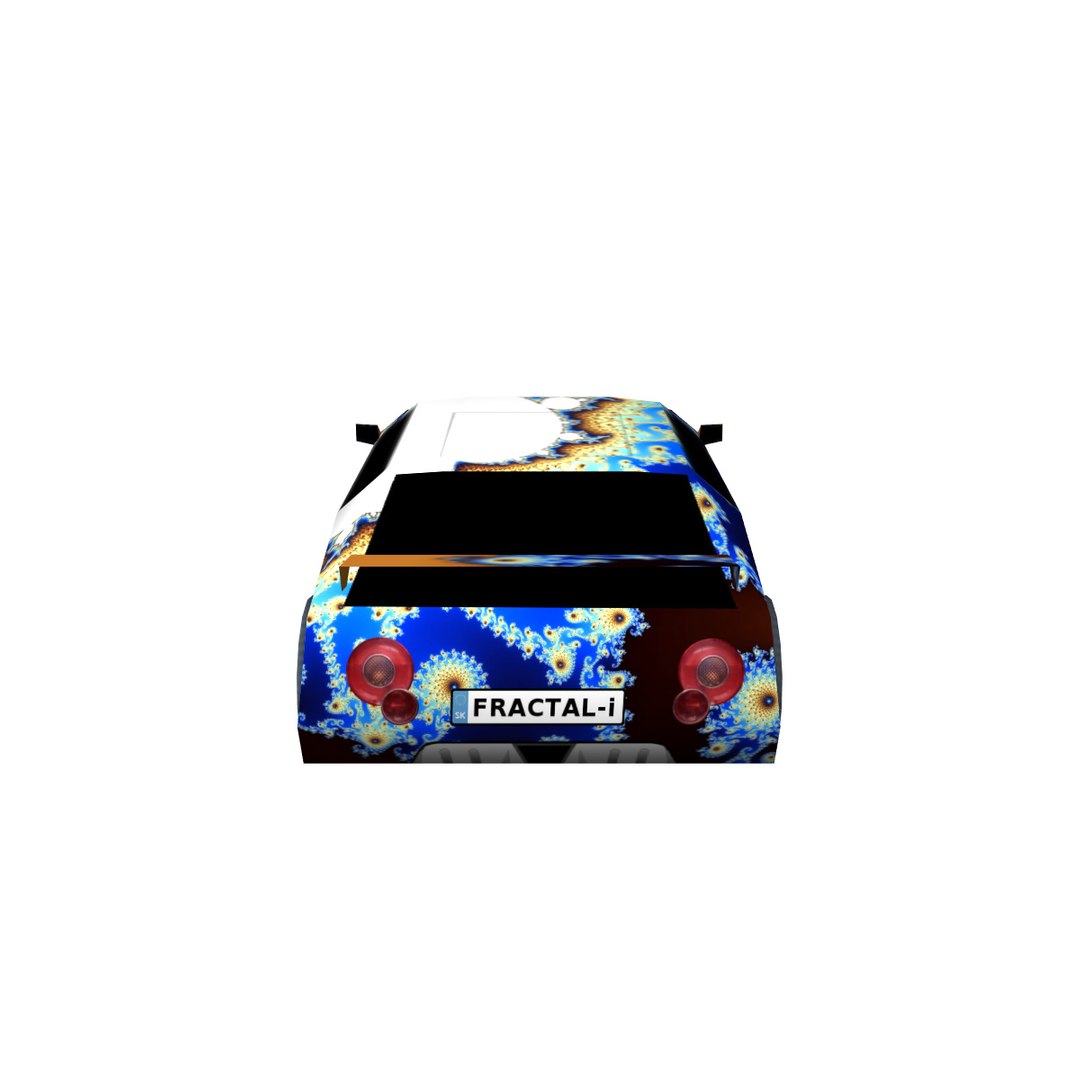 Sports car fractal 3D model - TurboSquid 1500593