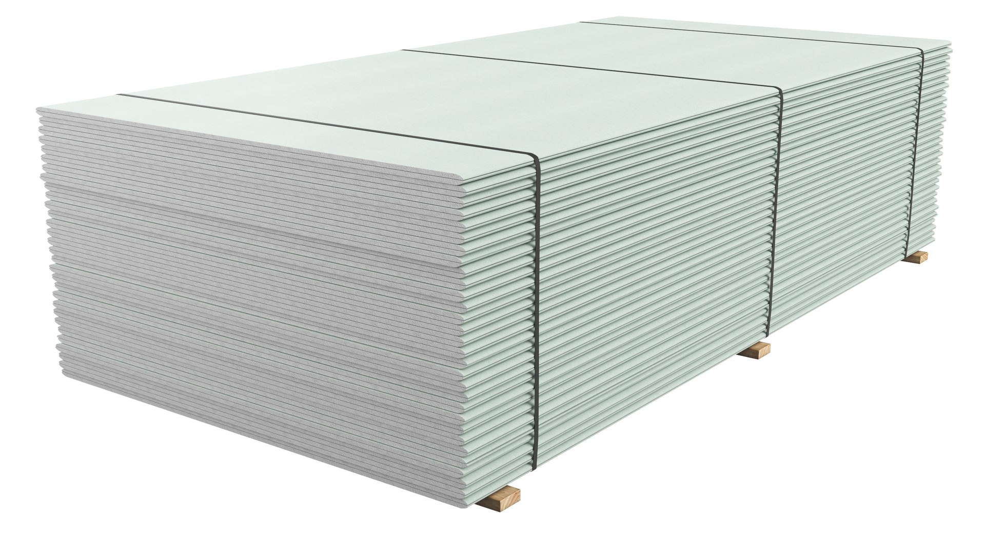 3D Model Pallet With Drywall - TurboSquid 2082329