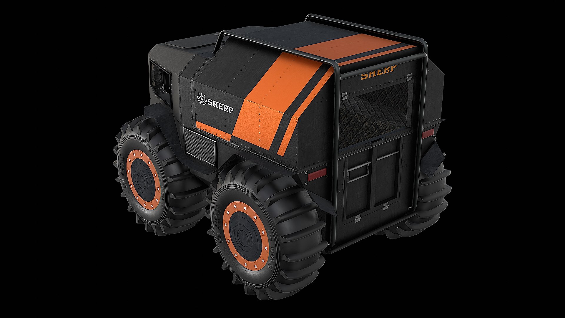 3D Sherp ATV Vehicle Model - TurboSquid 2337476