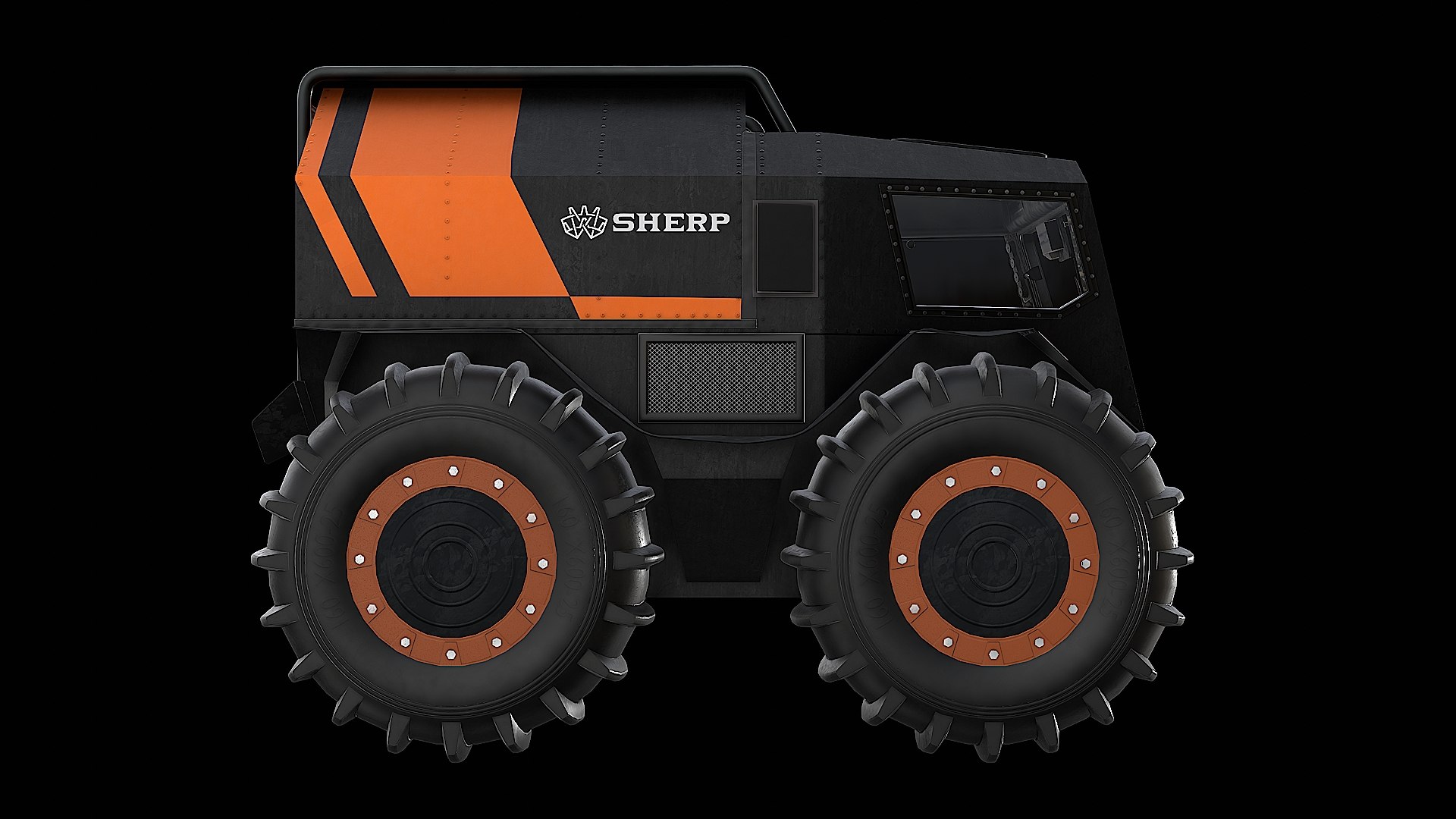 3D Sherp ATV Vehicle Model - TurboSquid 2337476
