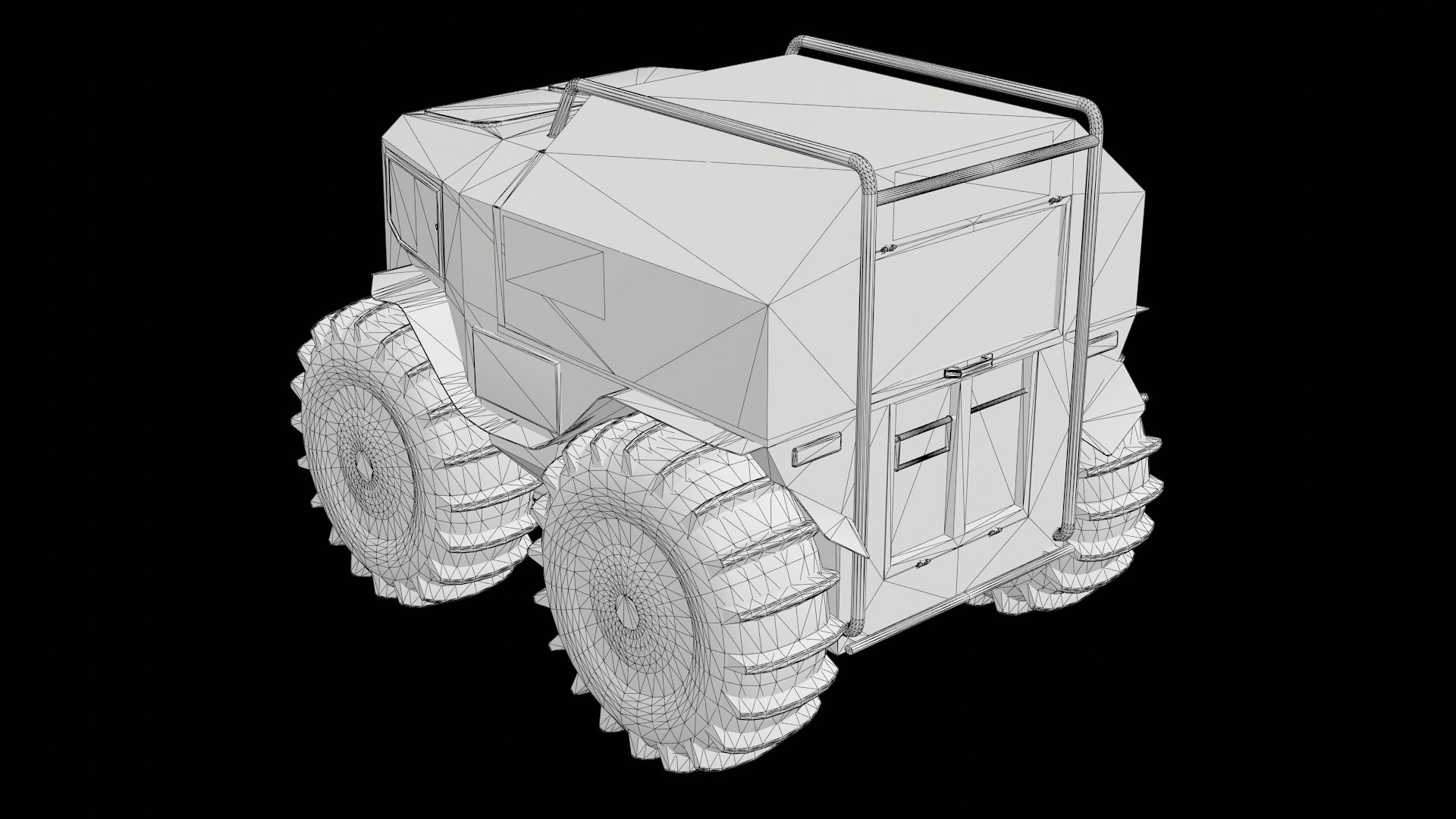 3D Sherp ATV Vehicle Model - TurboSquid 2337476