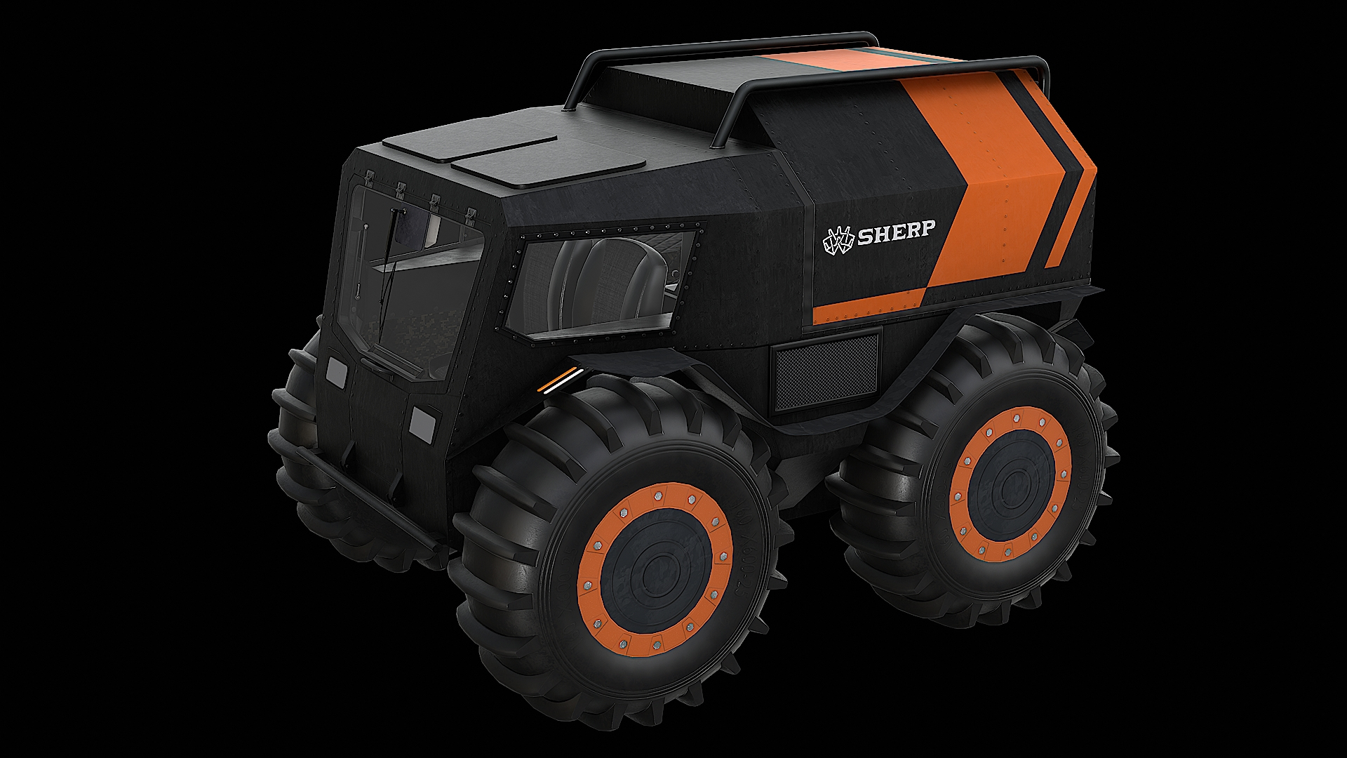 3D Sherp ATV Vehicle Model - TurboSquid 2337476