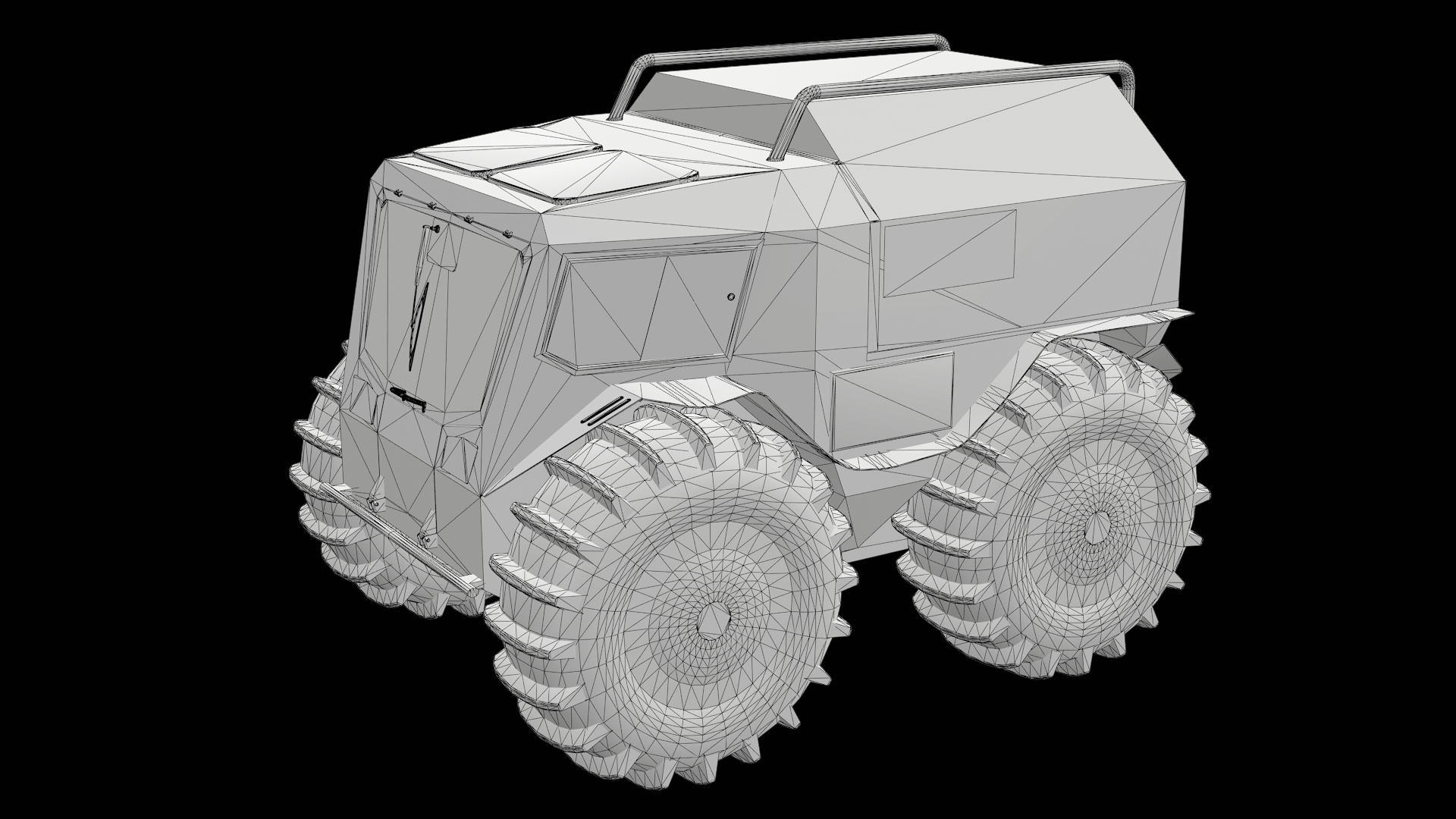 3D Sherp ATV Vehicle Model - TurboSquid 2337476