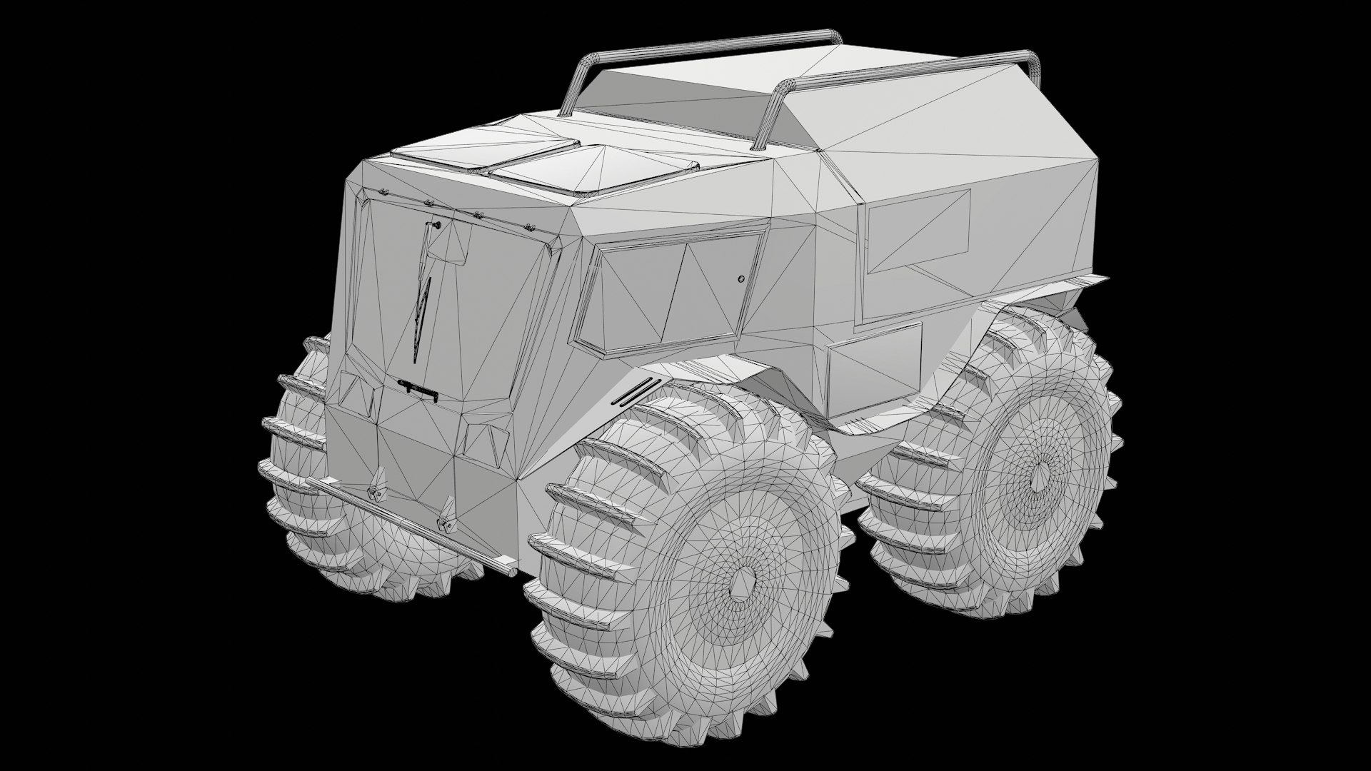 3D Sherp ATV Vehicle Model - TurboSquid 2337476