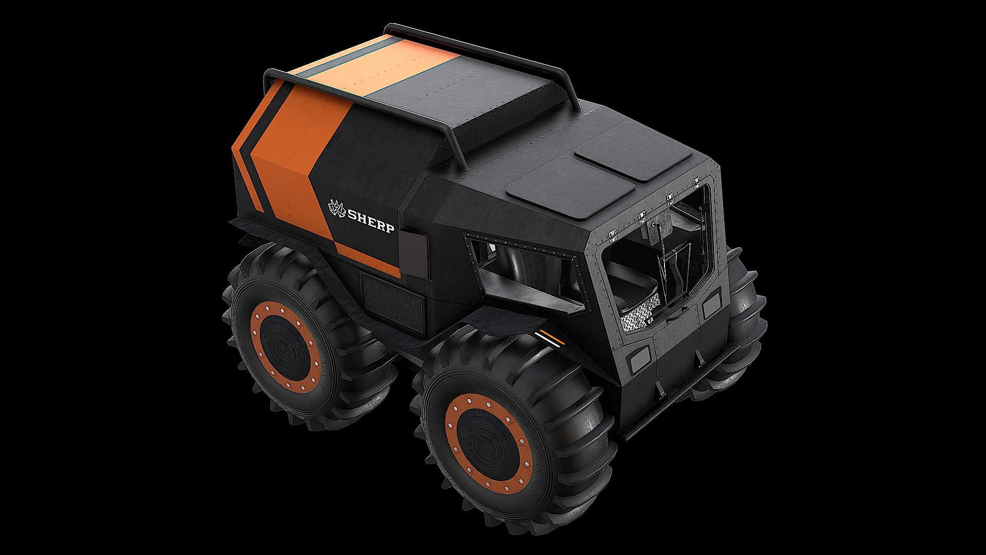 3D Sherp ATV Vehicle Model - TurboSquid 2337476