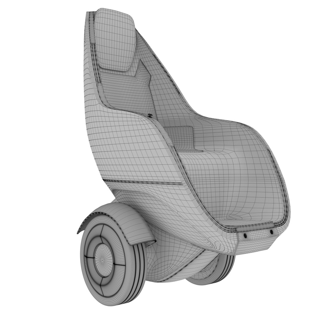 Segway s-pod 3D model - TurboSquid 1535080