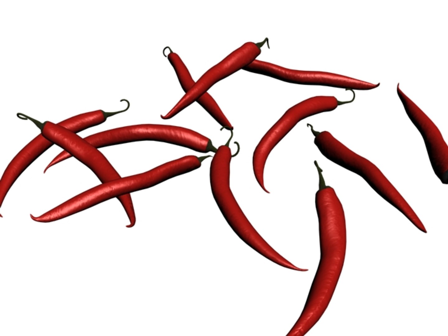Red Chilli 3D Model - TurboSquid 1449023