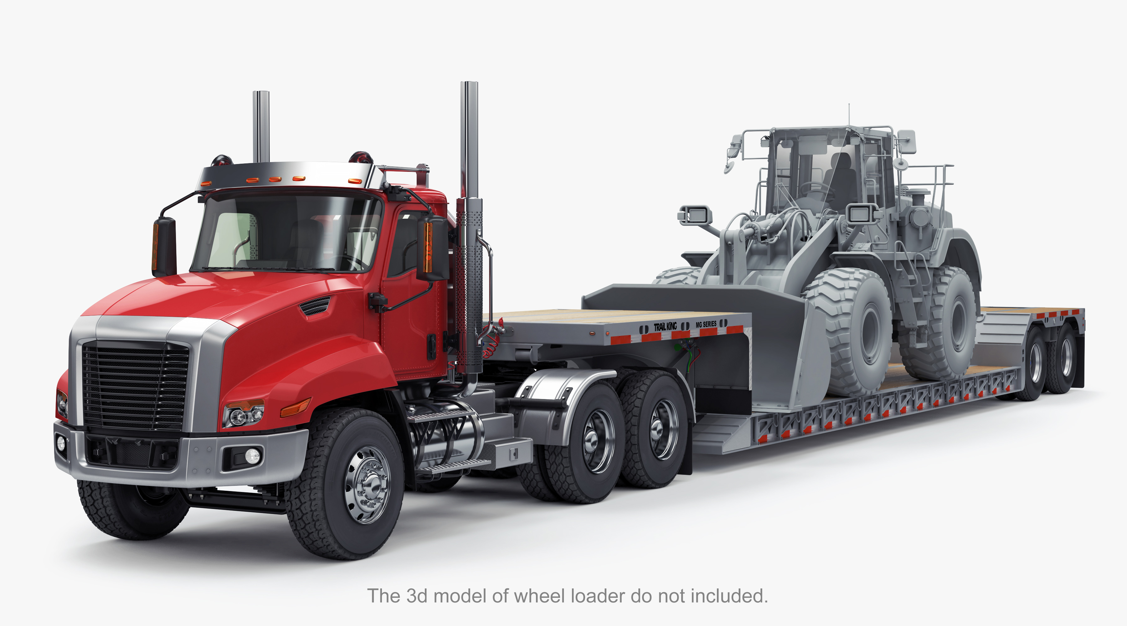 Generic truck semi loader 3D model - TurboSquid 1375733