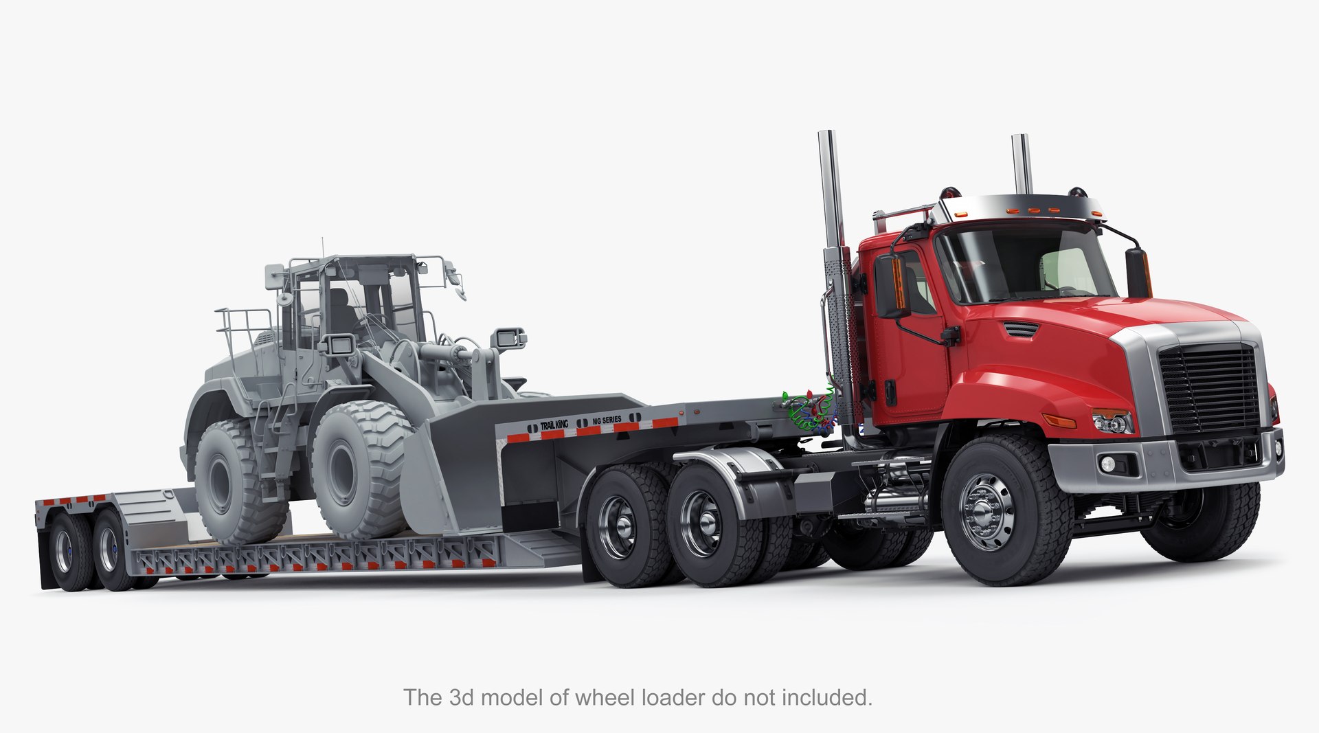 Generic truck semi loader 3D model - TurboSquid 1375733