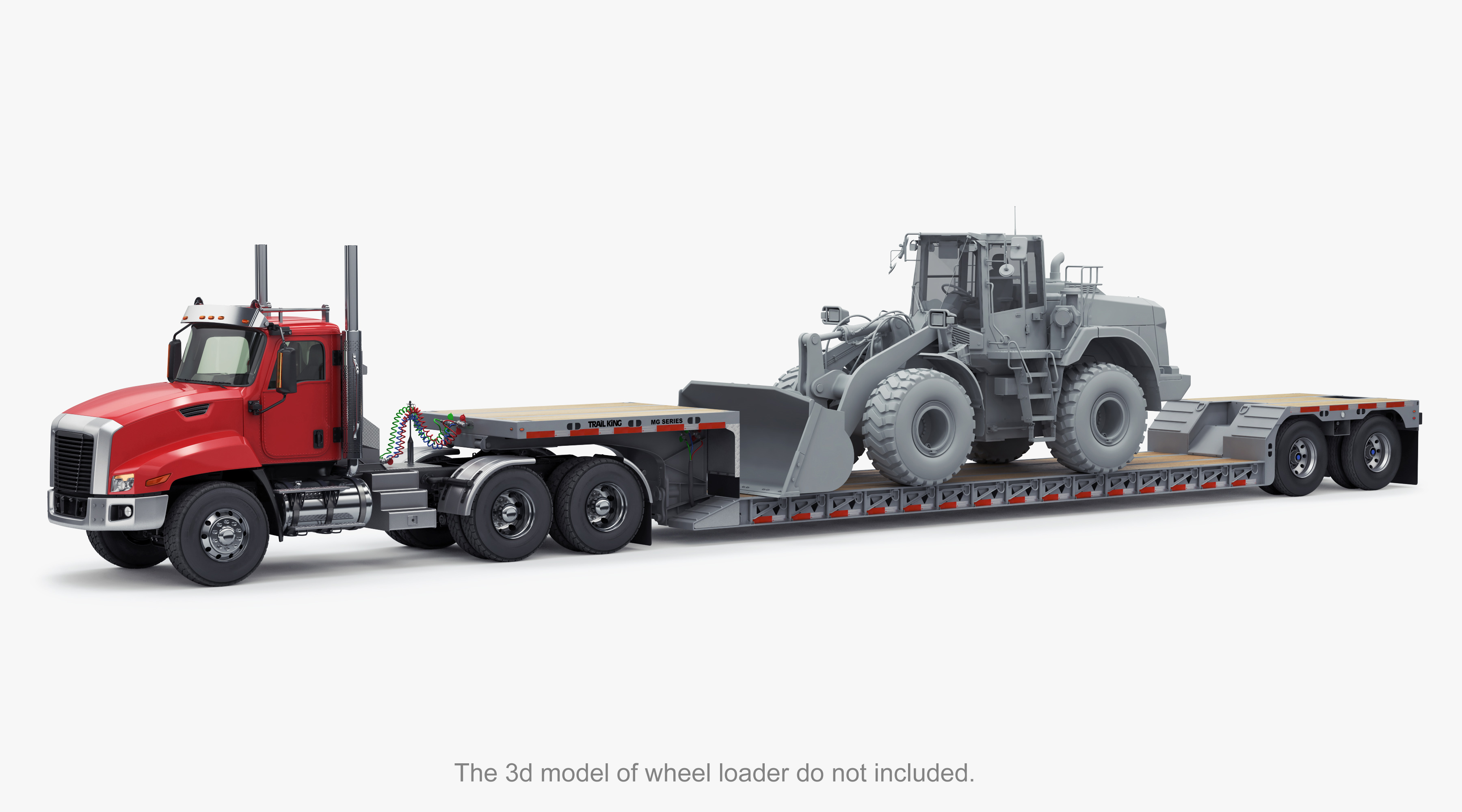 Generic truck semi loader 3D model - TurboSquid 1375733