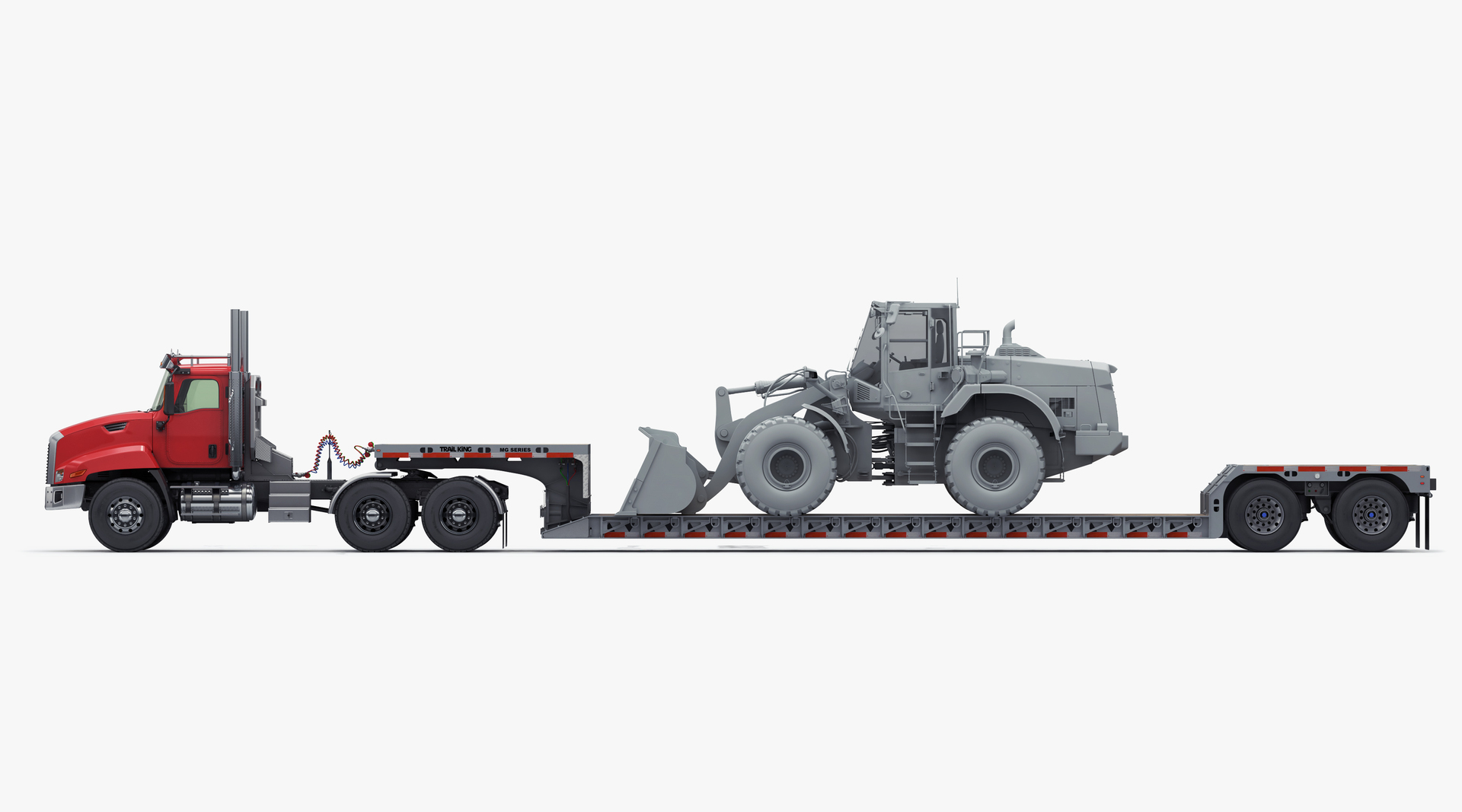 Generic truck semi loader 3D model - TurboSquid 1375733