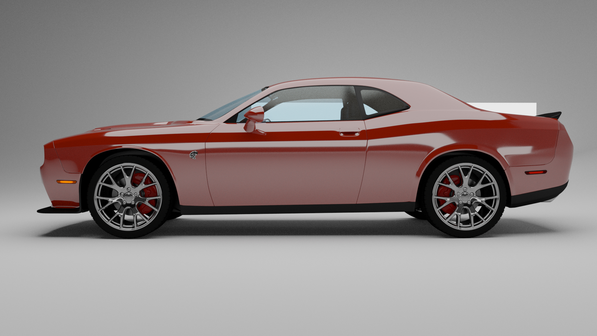3D dodge challanger srt 2015 - TurboSquid 1419819