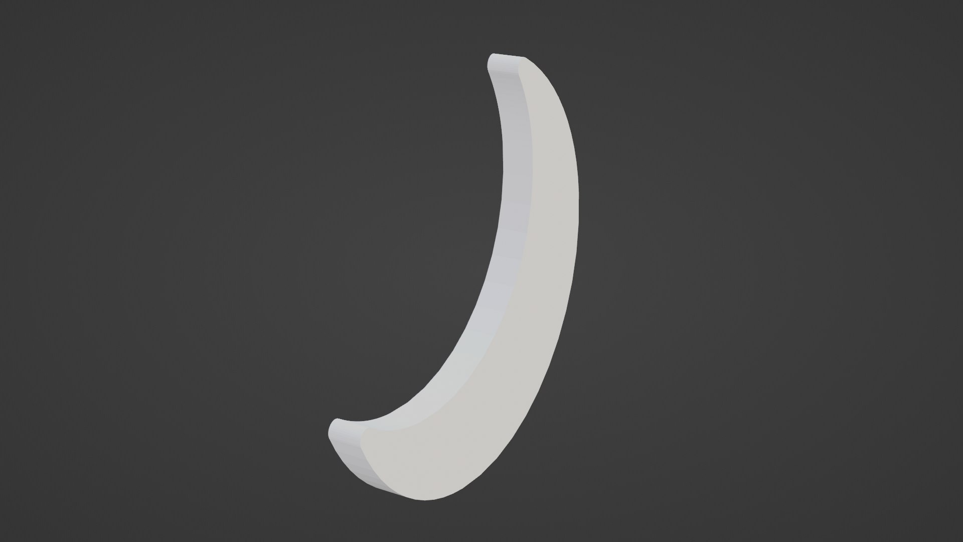 Crescent Moon 3D Model - TurboSquid 2188160