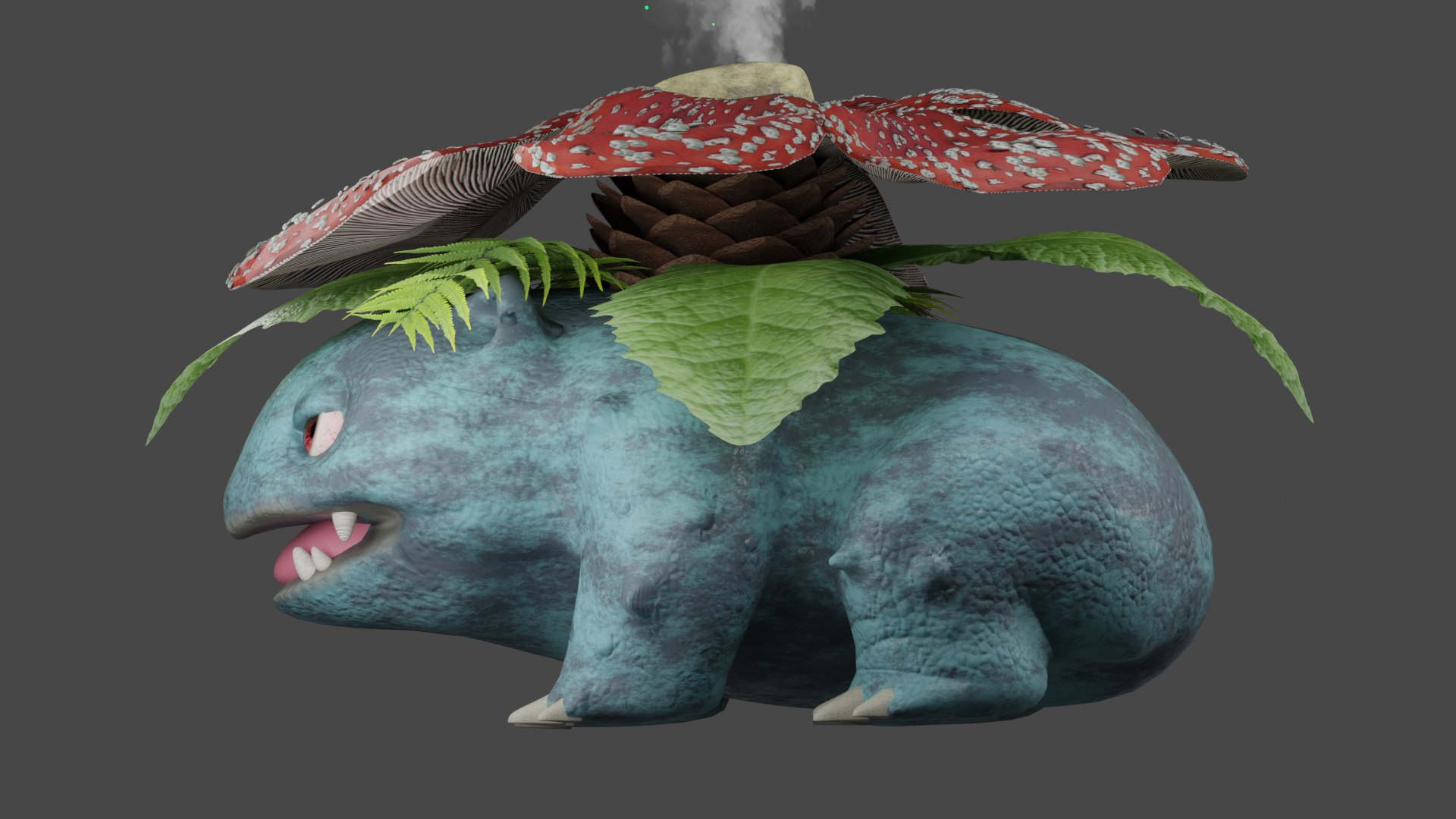 Pokemon Venusaur 3D - TurboSquid 2158628