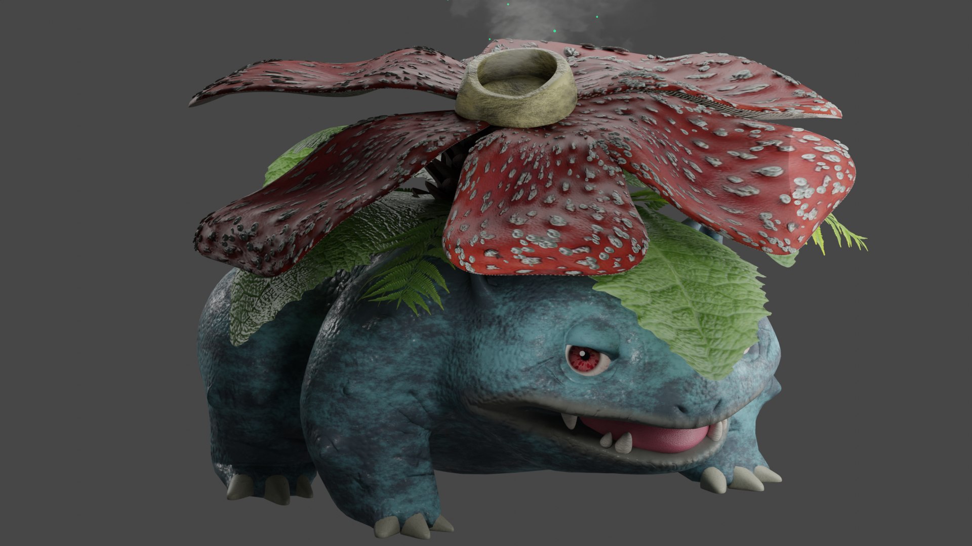 Pokemon Venusaur 3D - TurboSquid 2158628