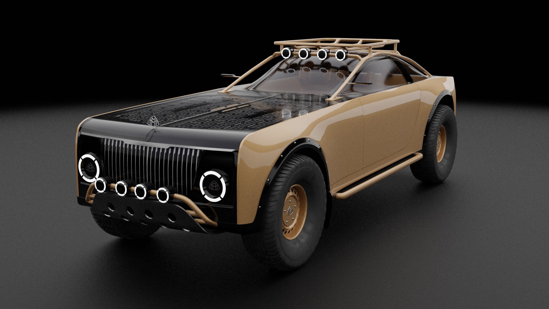 Project MAYBACH 3D Model - TurboSquid 2026481