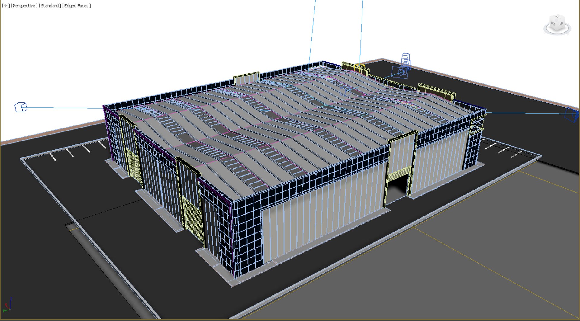 Generic Industrial Factory Building 3D Model - TurboSquid 2132778