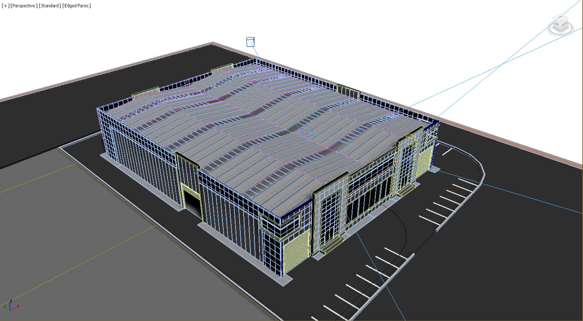 Generic Industrial Factory Building 3D Model - TurboSquid 2132778