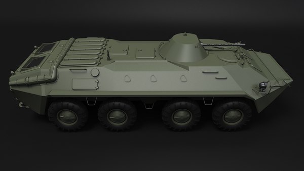 modelo 3d BMP-1 and BTR-70 Collection - TurboSquid 1897086