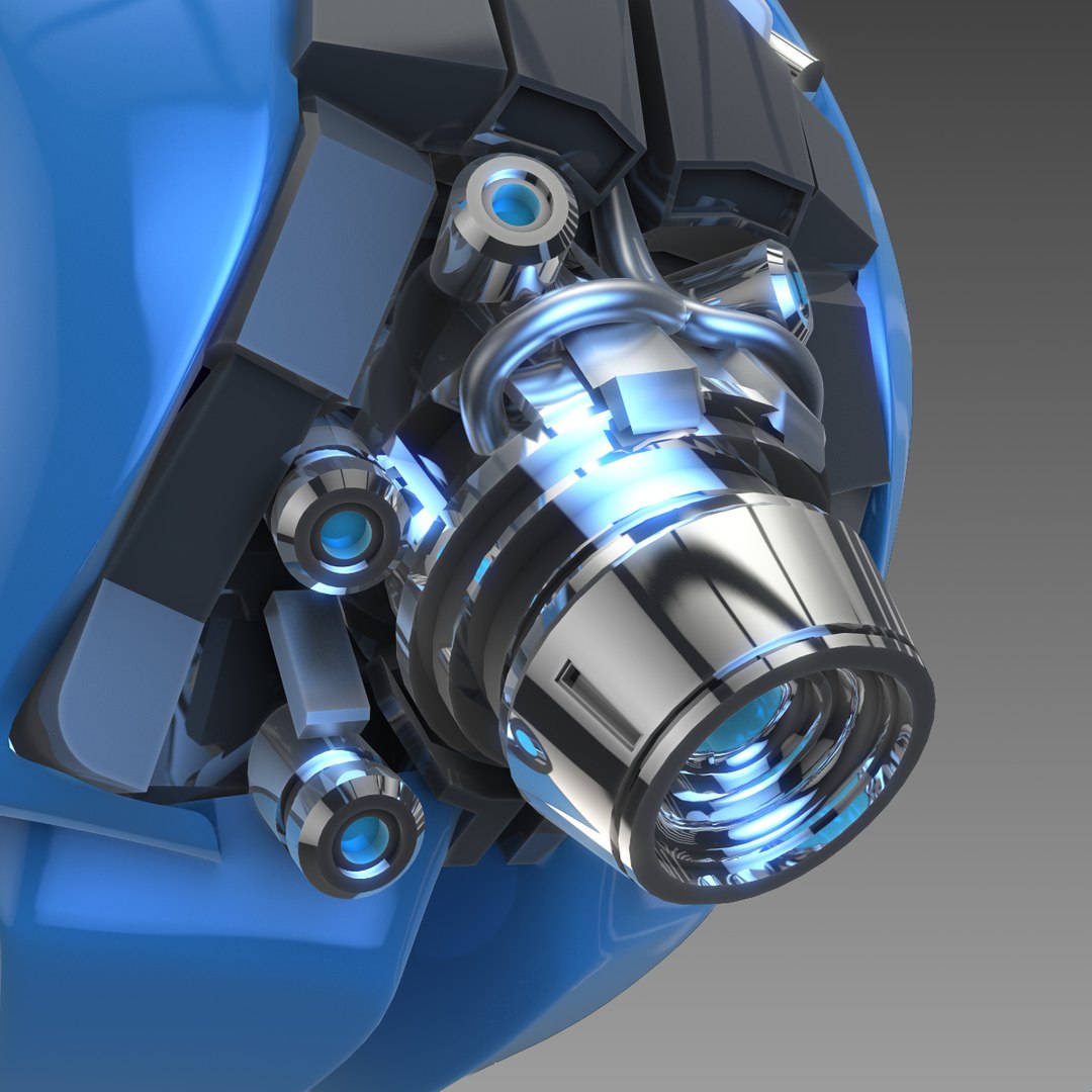 Bionic Brain Concept 3d Model