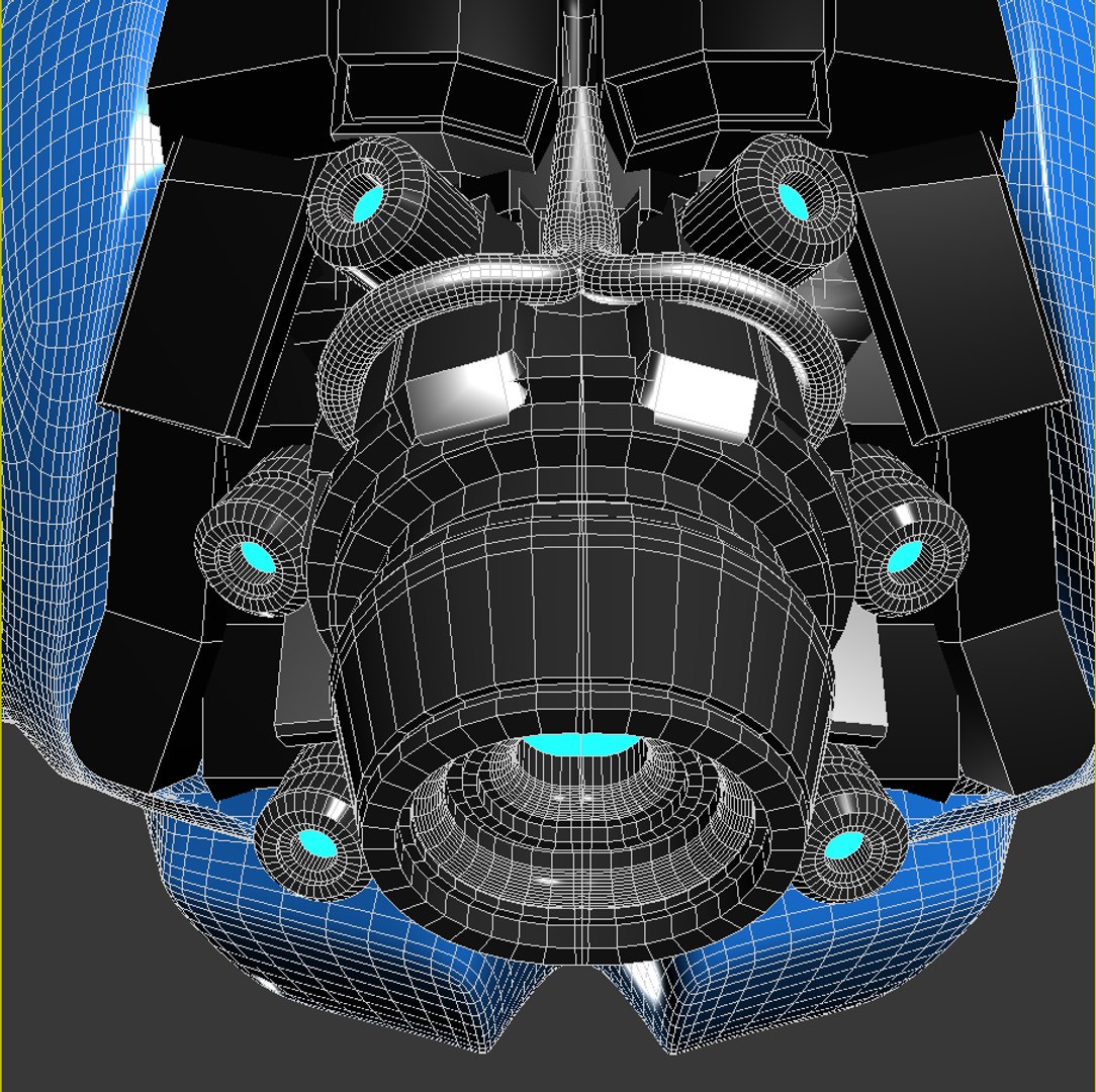 Bionic Brain Concept 3d Model