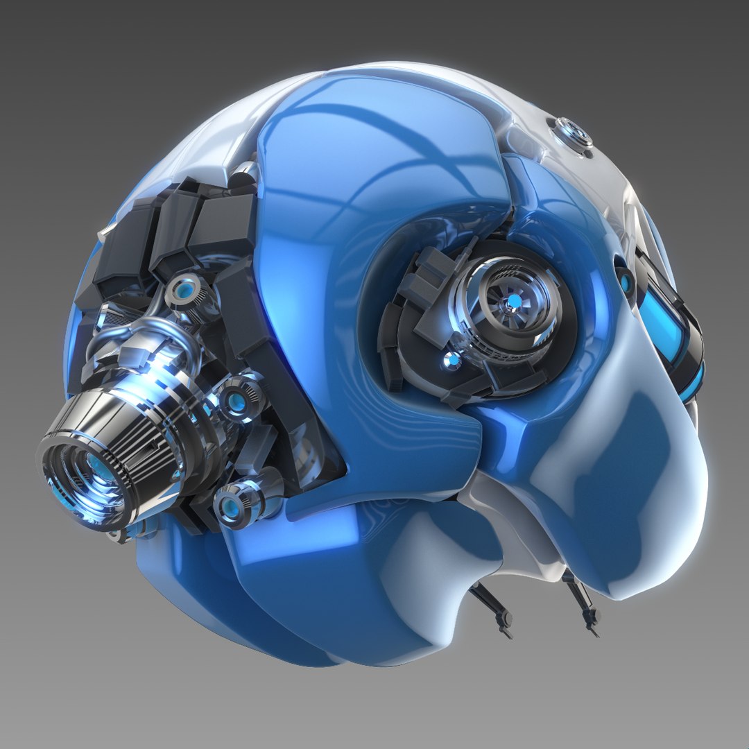 Bionic Brain Concept 3d Model