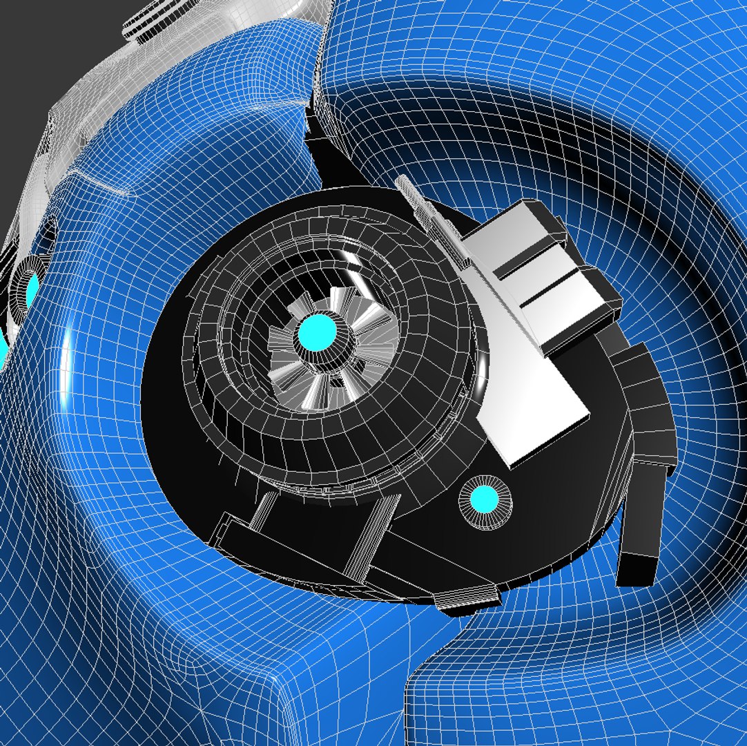 Bionic Brain Concept 3d Model