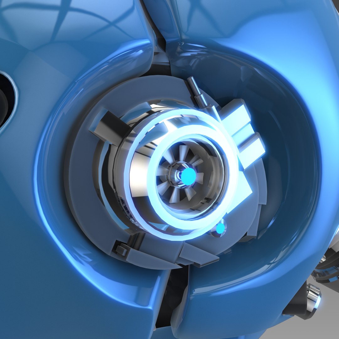 Bionic Brain Concept 3d Model