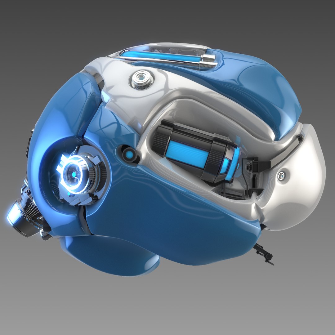 Bionic Brain Concept 3d Model