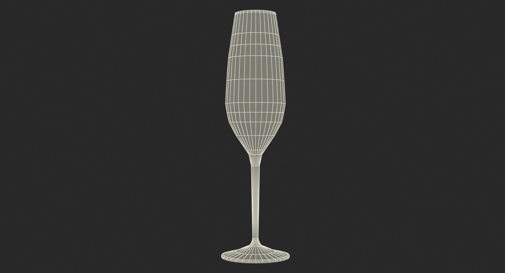 Champagne Glass 3D Model - TurboSquid 1378573