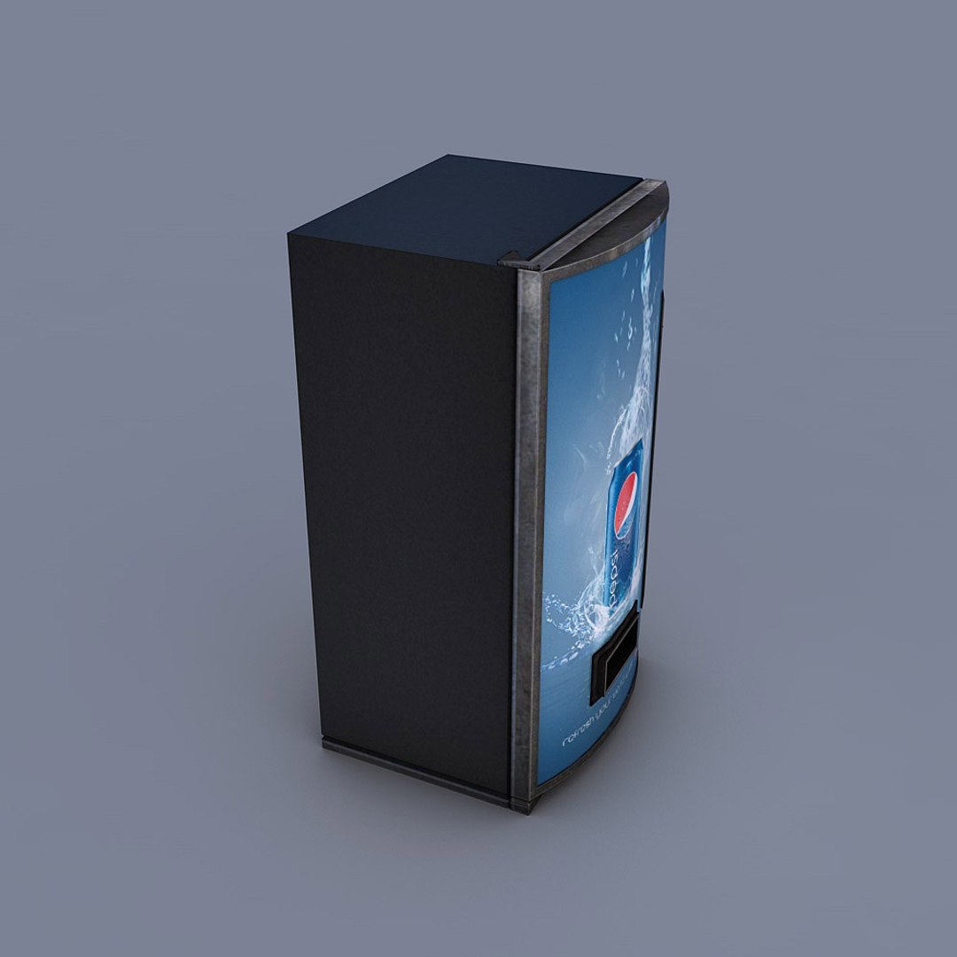 Vending Machine Pepsi 3d Model