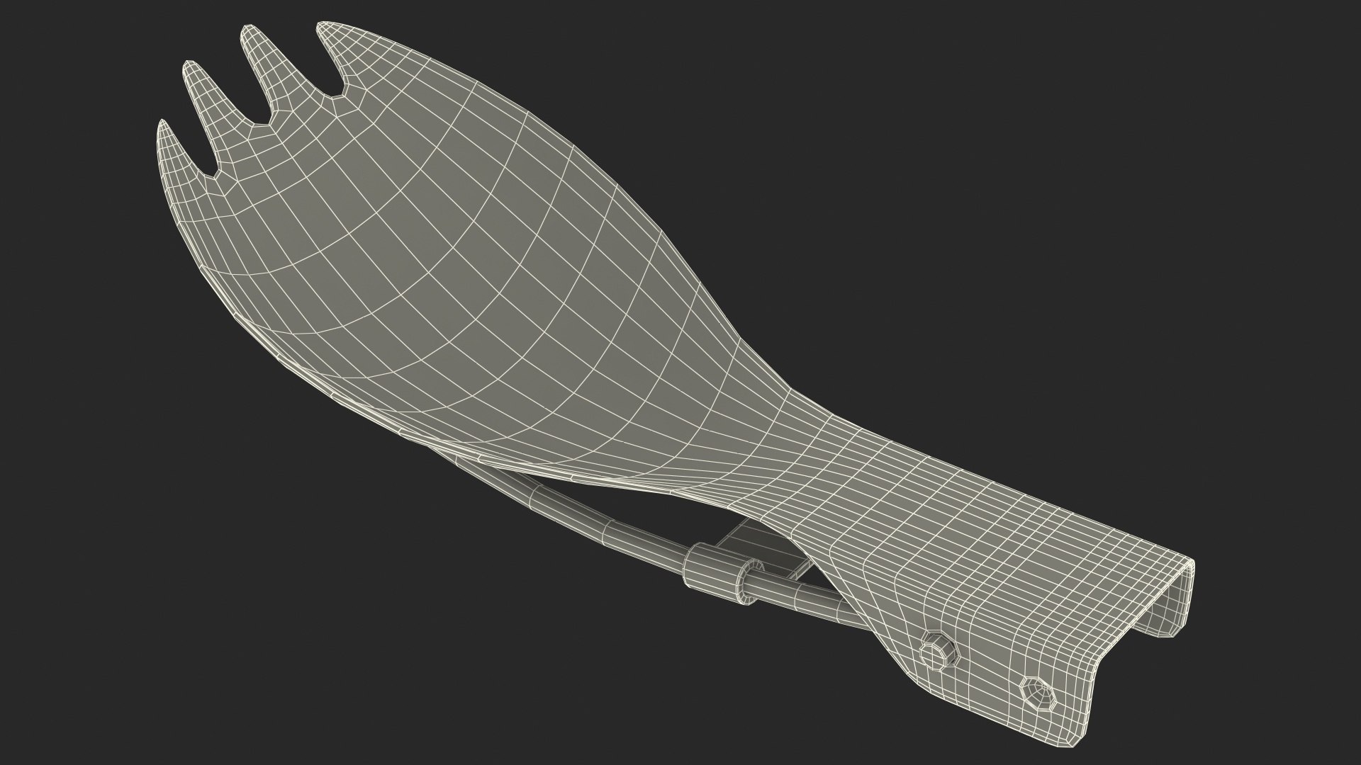 3D Pocket Spork model - TurboSquid 1936459