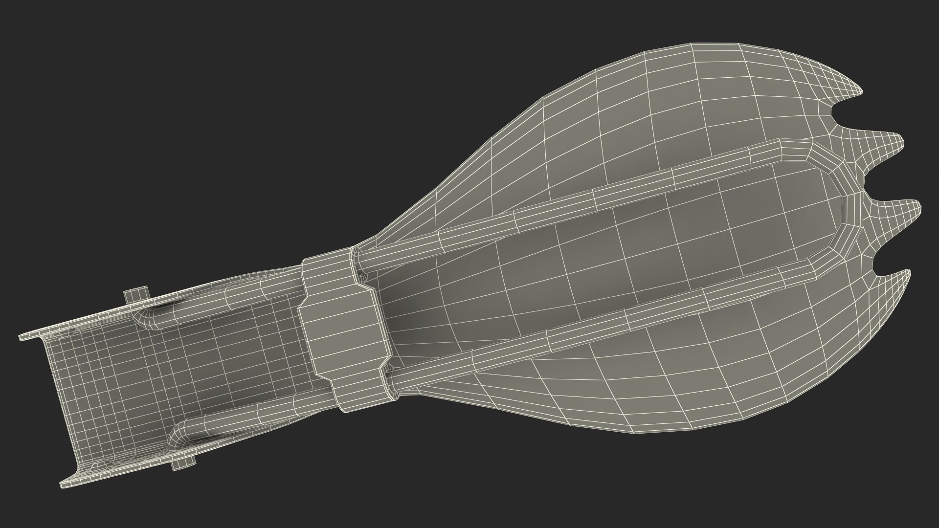 3D Pocket Spork model - TurboSquid 1936459