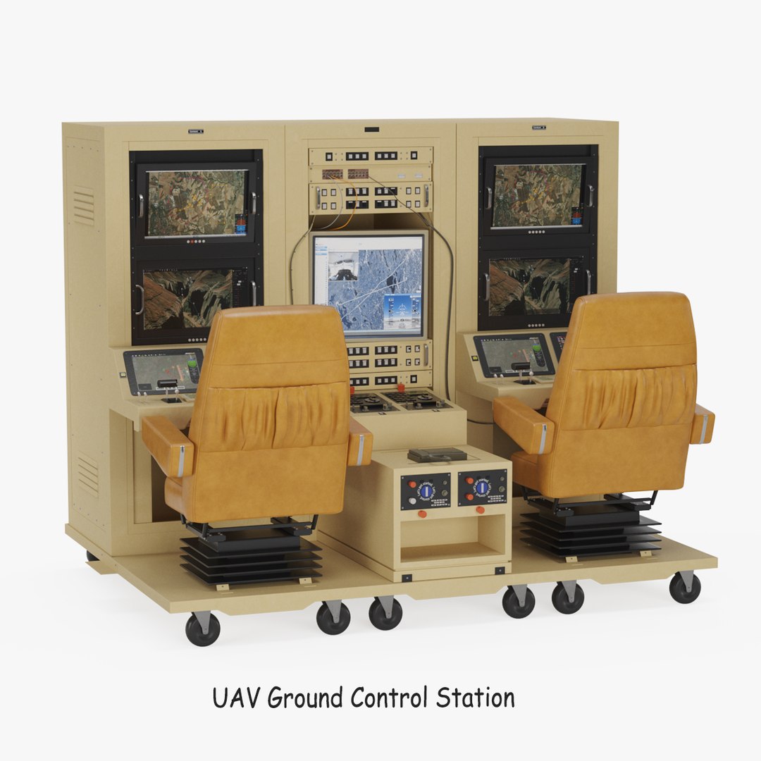 3D Model UAV Ground Control Station - TurboSquid 2260234