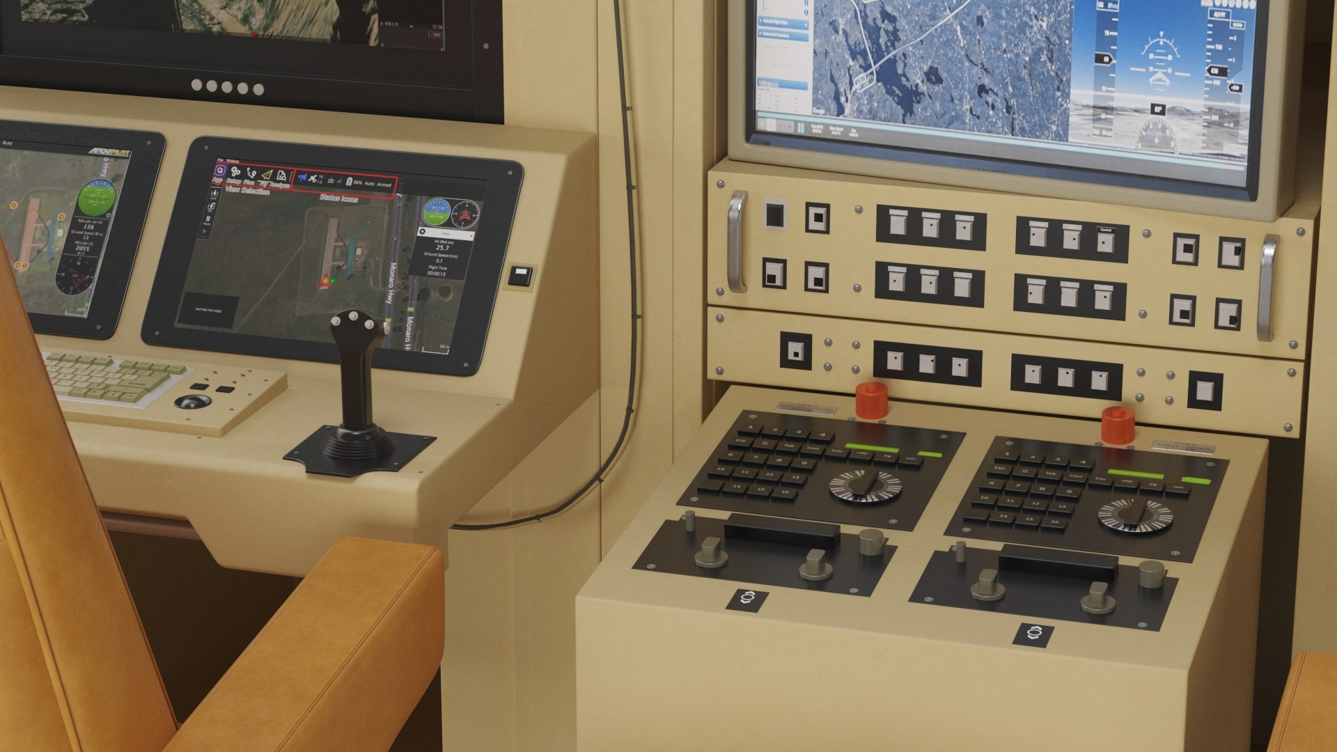 3D Model UAV Ground Control Station - TurboSquid 2260234