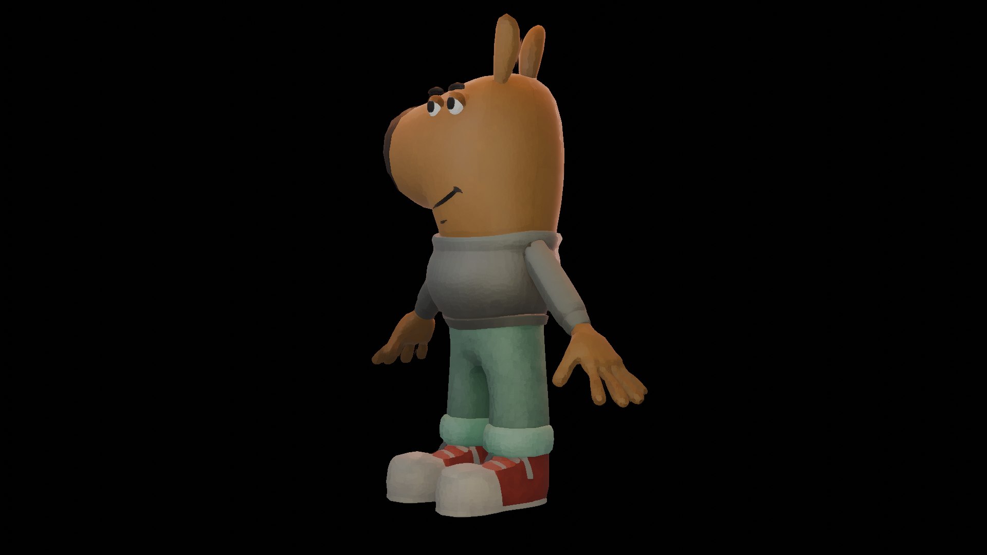 3D Chill Guy 3D Rigged Cartoon Character - TurboSquid 2316468