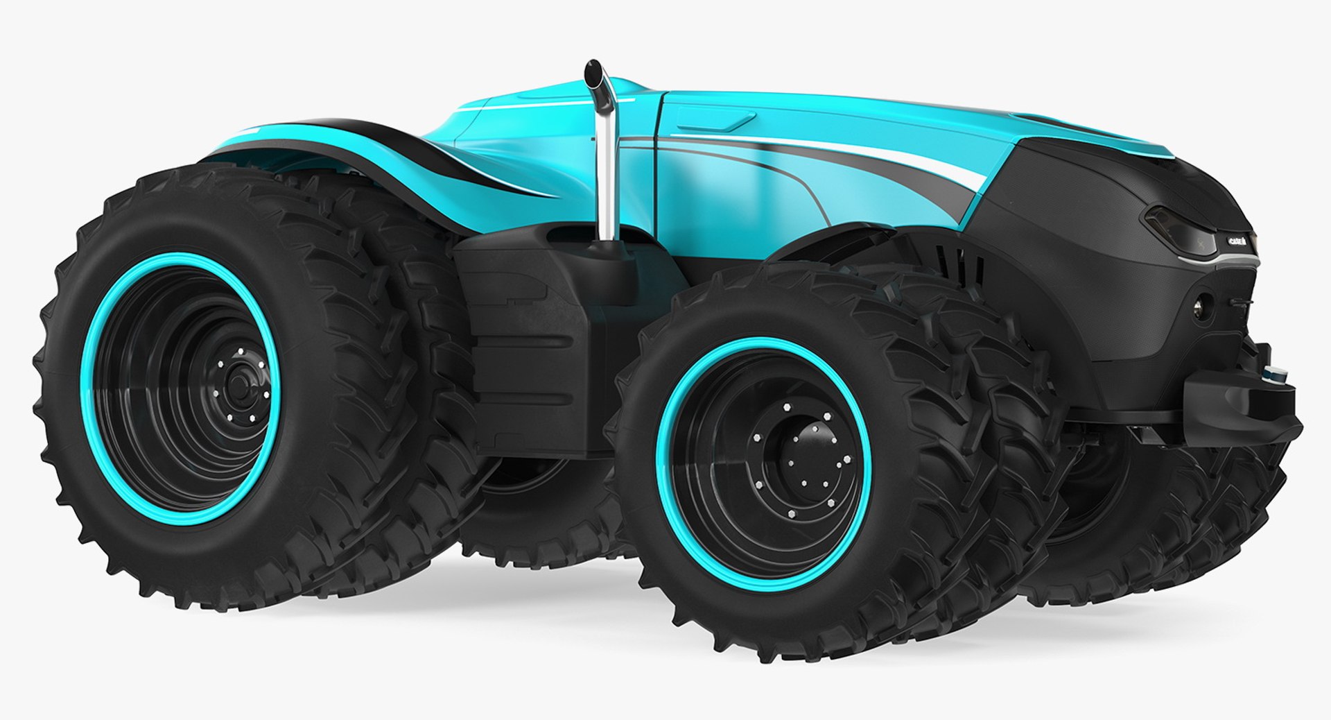 Self-driving Drone Tractor 3D - TurboSquid 1420100