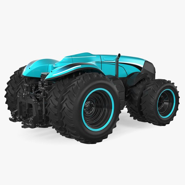 Self-driving drone tractor 3D - TurboSquid 1420100