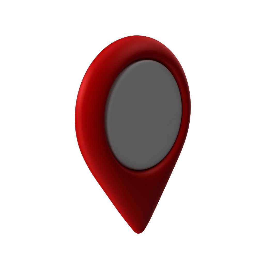 3D Location Mark Model - TurboSquid 2331892