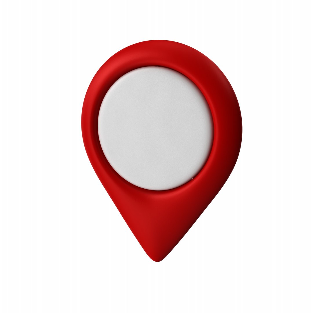 3D Location Mark Model - TurboSquid 2331892