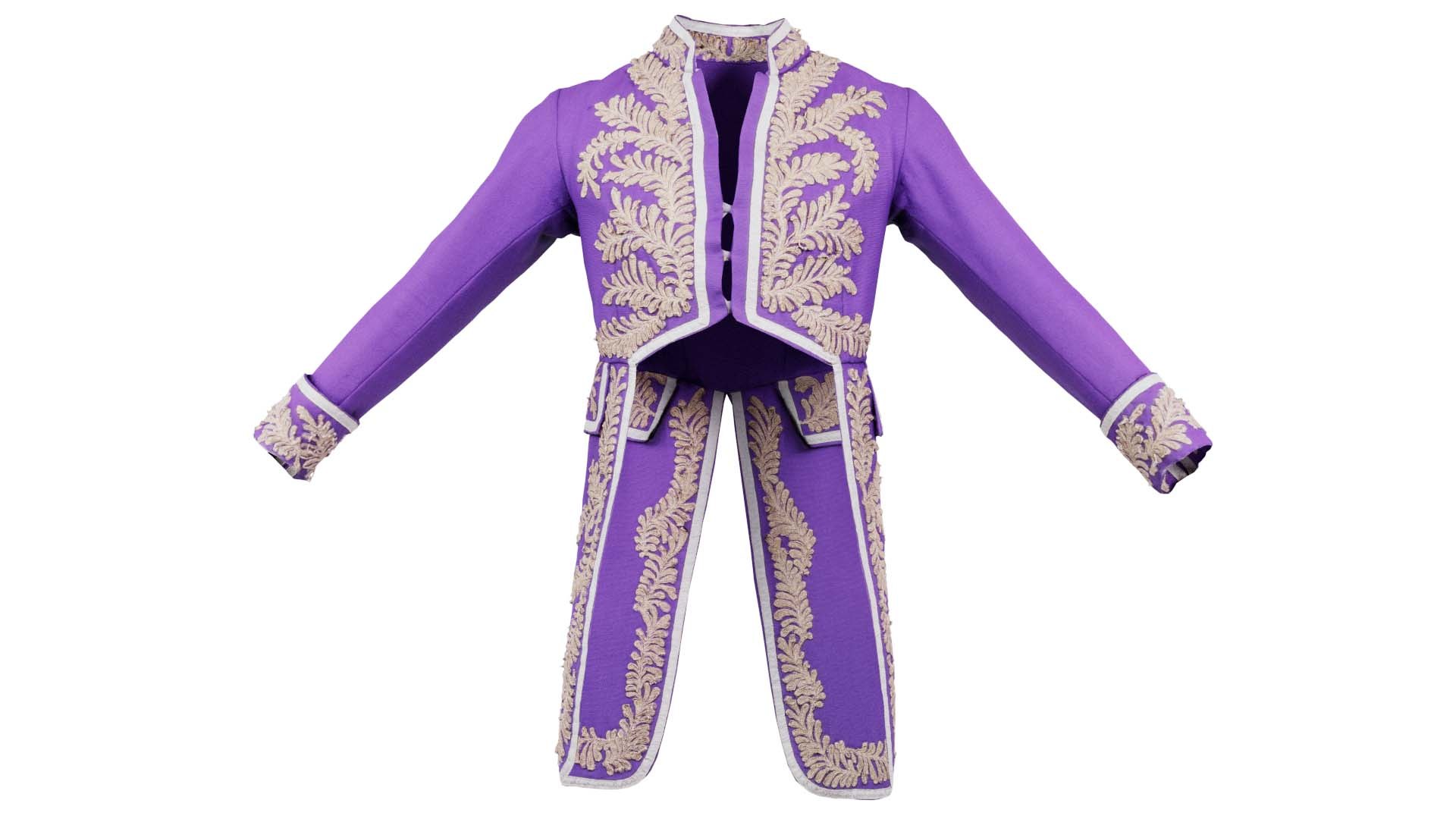 3D Lackey Jacket Alt Remastered Model - TurboSquid 2360206