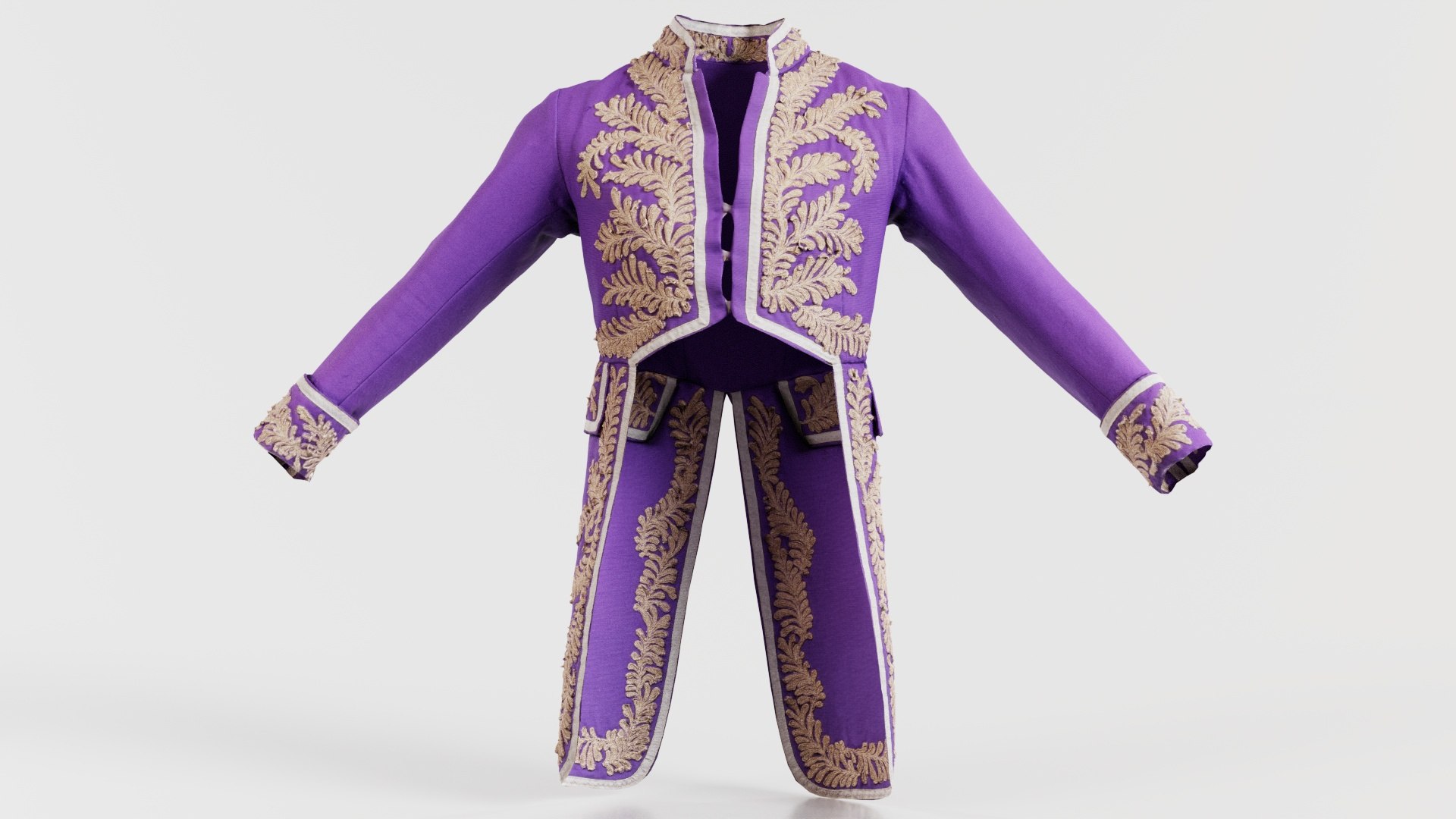 3D Lackey Jacket Alt Remastered Model - TurboSquid 2360206