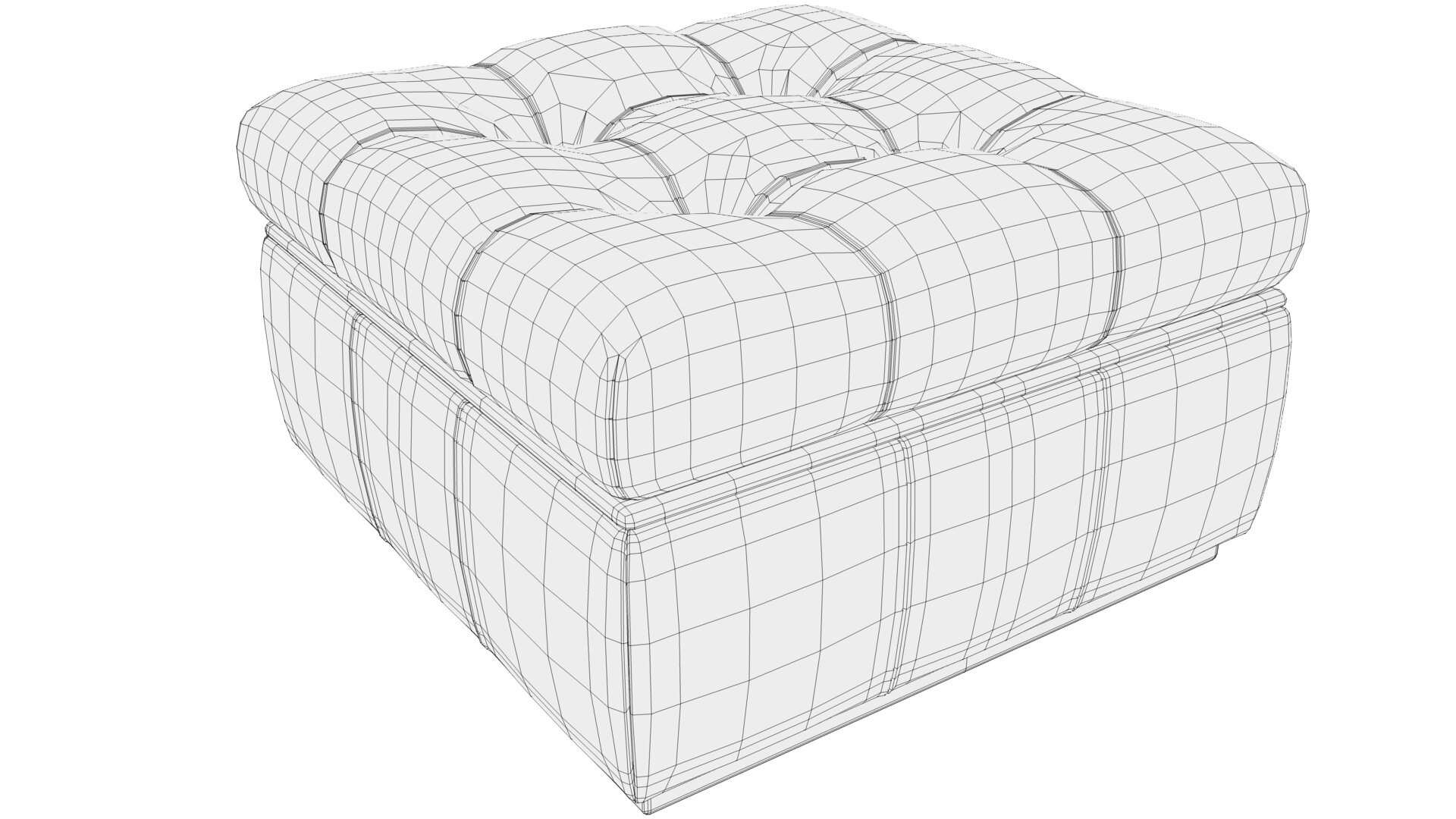3D Ottoman Classic Model - TurboSquid 1524957