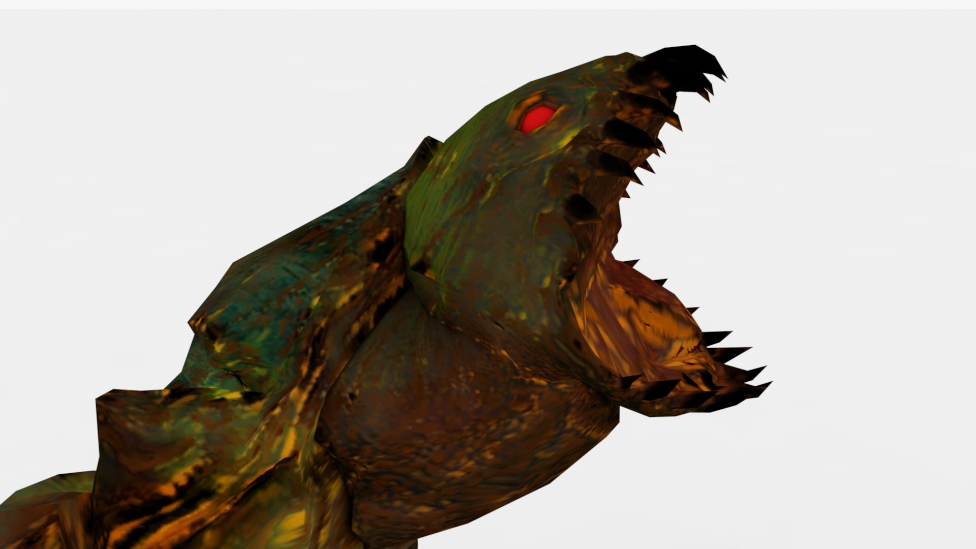 Creep Creature Rigged And Animated 3D Model - TurboSquid 2335017