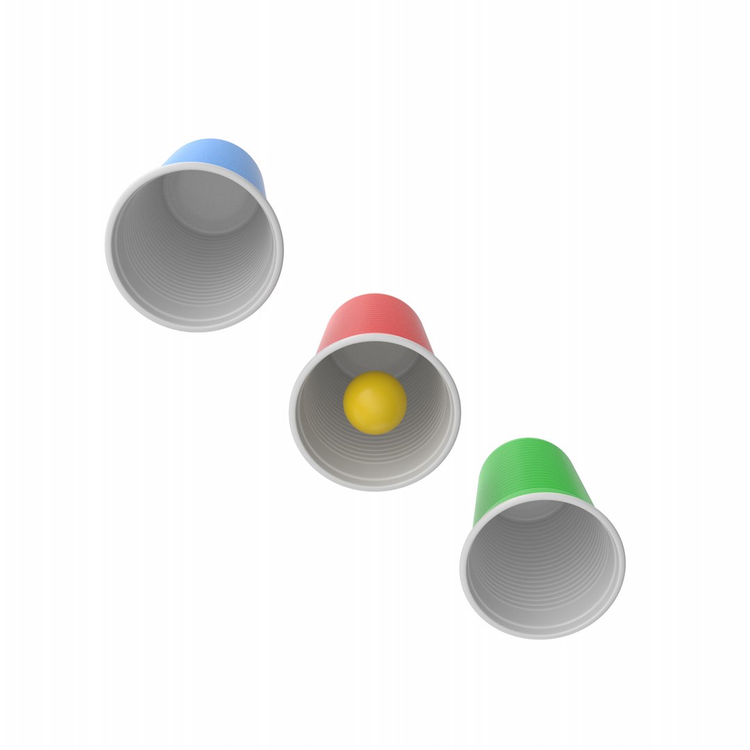 Ball Guessing Game 3D - TurboSquid 2221532