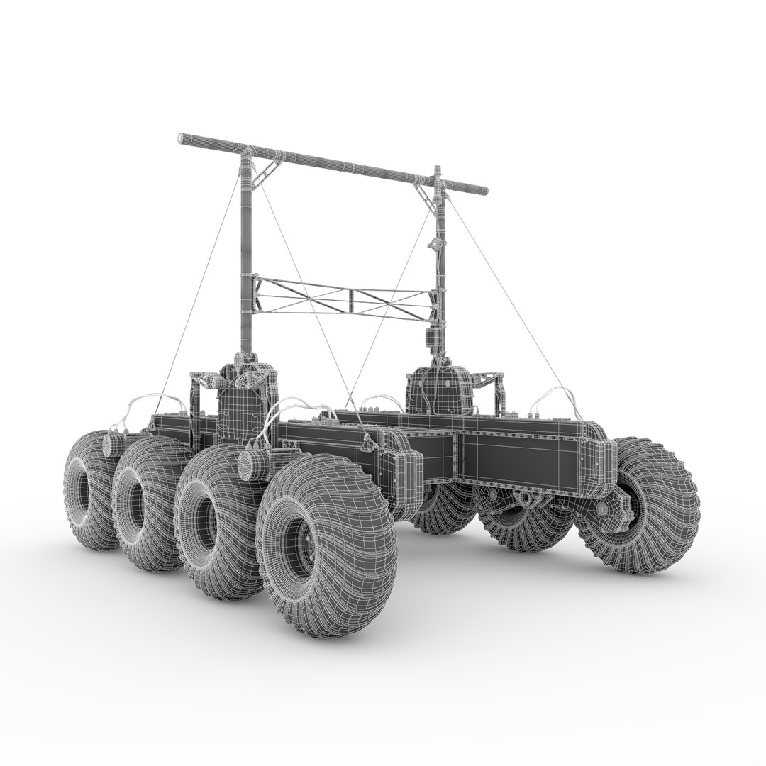 Rover planet 3D model - TurboSquid 1340254