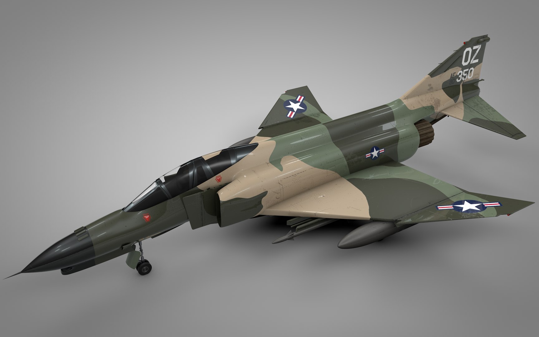3D Mcdonnell Douglas F-4 - TurboSquid 1671919